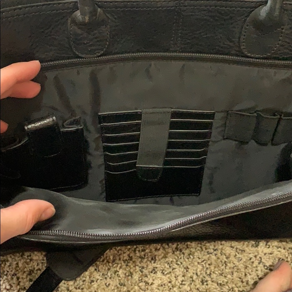 Wilson Leather Laptop Bag - Gem